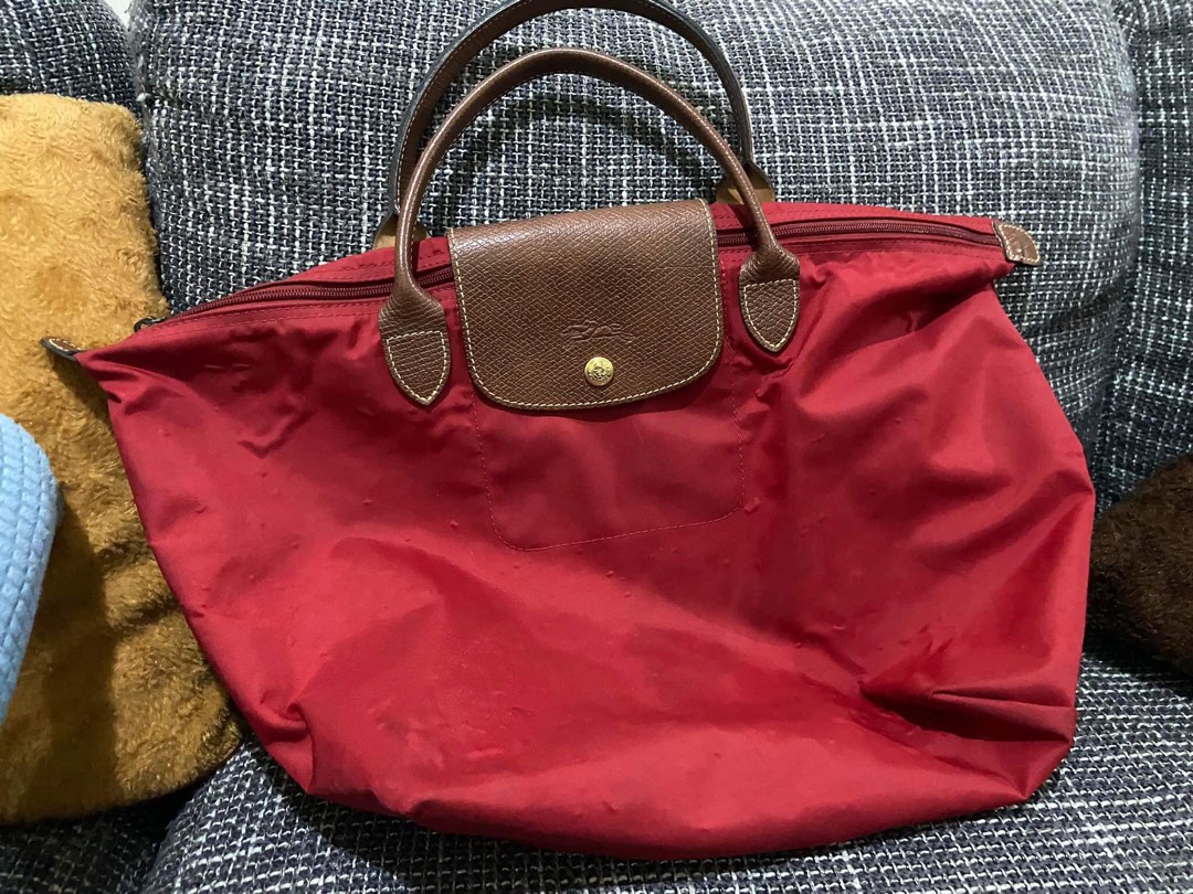 Authentic long champ large, Luxury, Bags & Wallets on Carousell