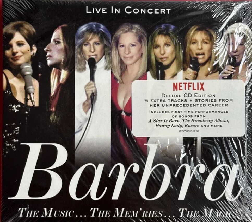 Barbra Live in Concert Deluxe 2CD Format , Hobbies & Toys, Music ...