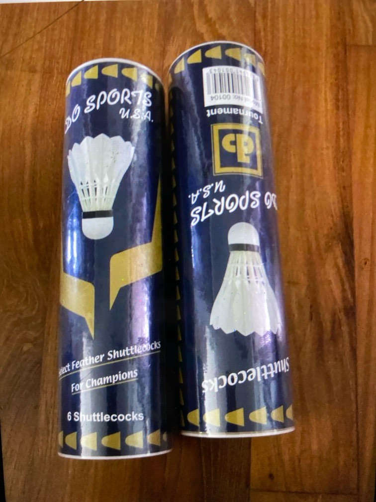 Badminton Shuttlecock, Sports Equipment, Sports & Games, Racket & Ball ...