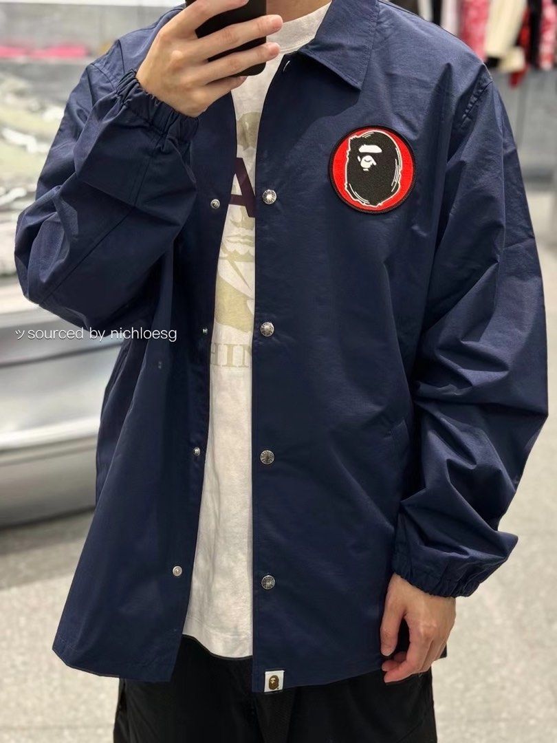 BAPE 30TH ANNIV. SENJYA FUDA COACH JACKET, Men's Fashion, Coats ...