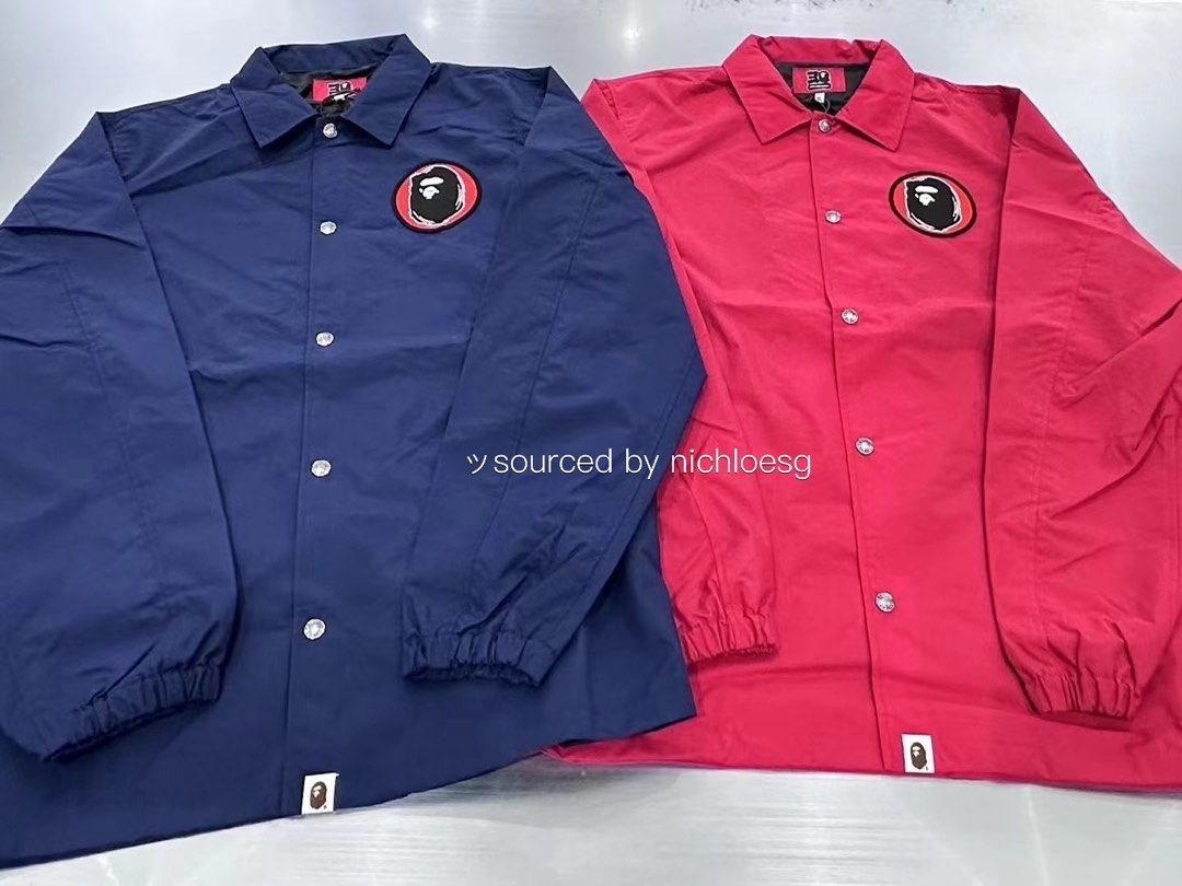 BAPE 30TH ANNIV. SENJYA FUDA COACH JACKET, Men's Fashion, Coats ...