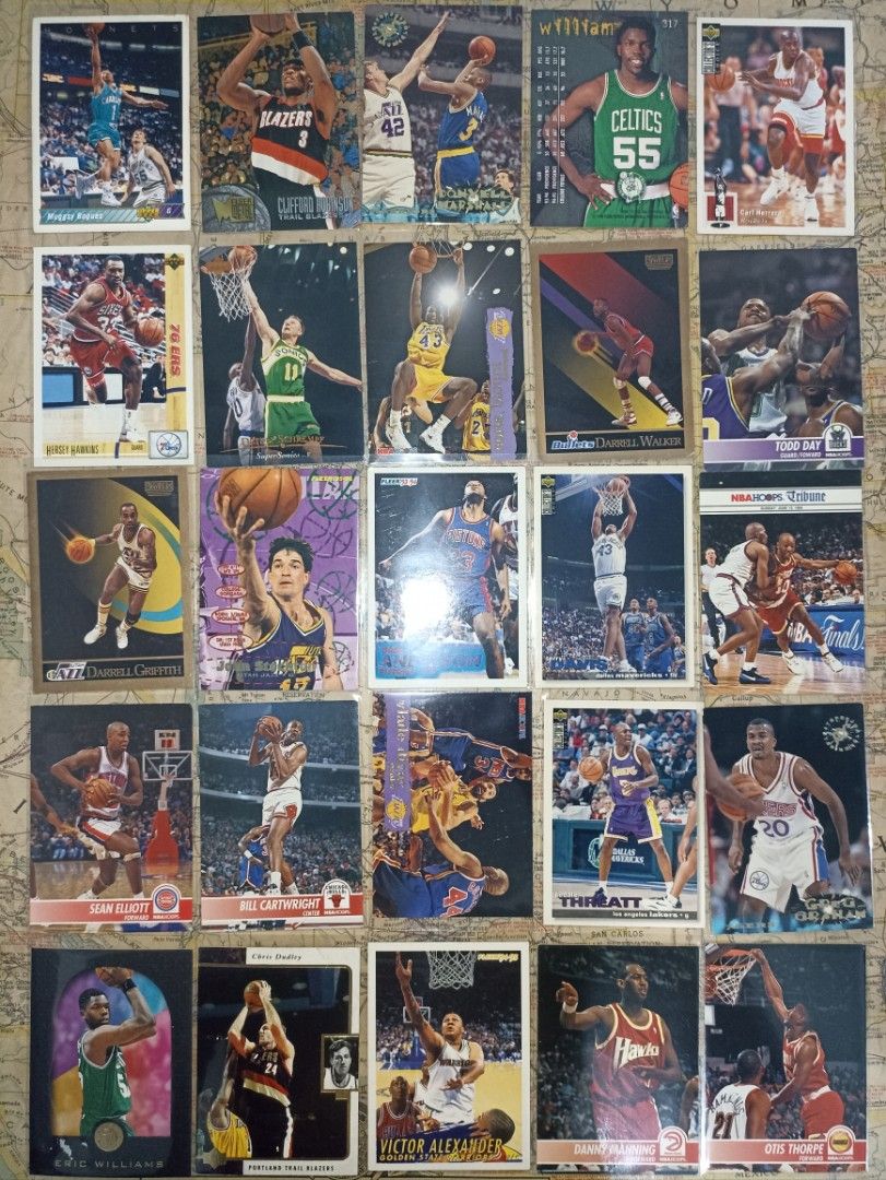 BASKETBALL CARDS NBA CARDS 180 PC'S PLUS, Hobbies & Toys, Memorabilia ...