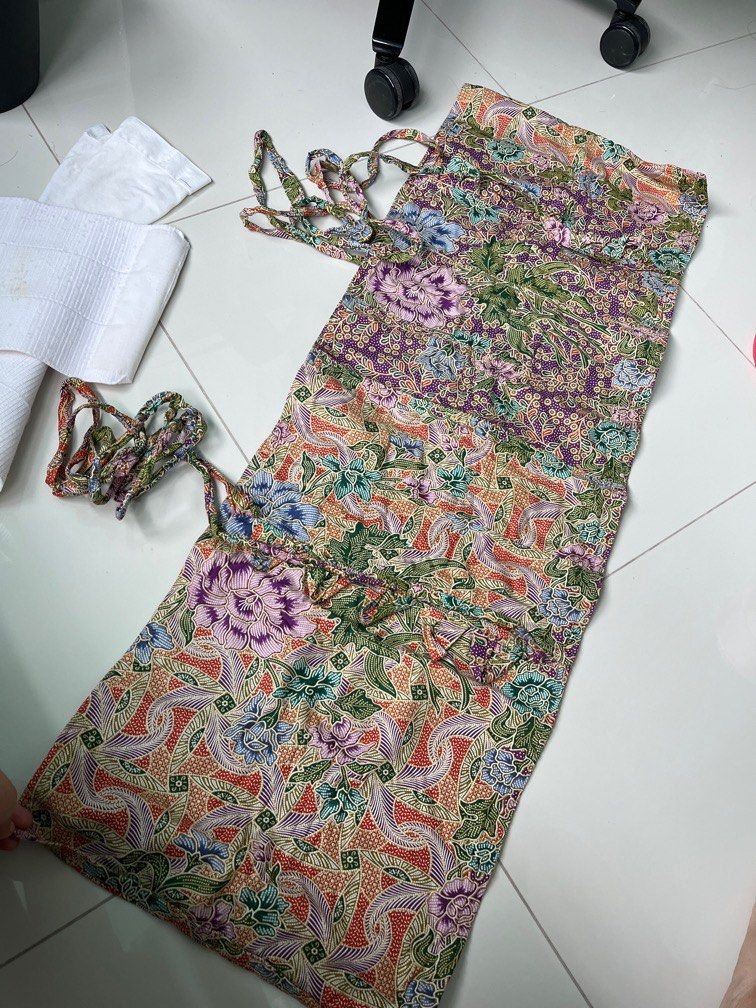 Batik Jamu massage binder / jamu bengkung wrap, Babies & Kids ...