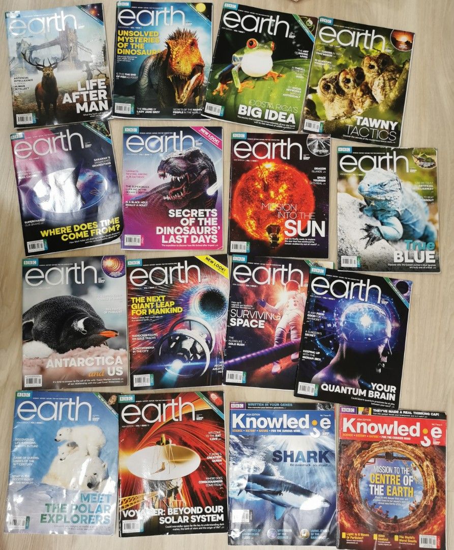 BBC Earth magazines, Hobbies & Toys, Books & Magazines, Magazines on ...