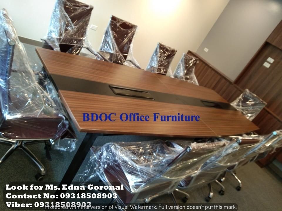 BDOC | Conference Table Metal Legs | Office Table | Office Furniture ...
