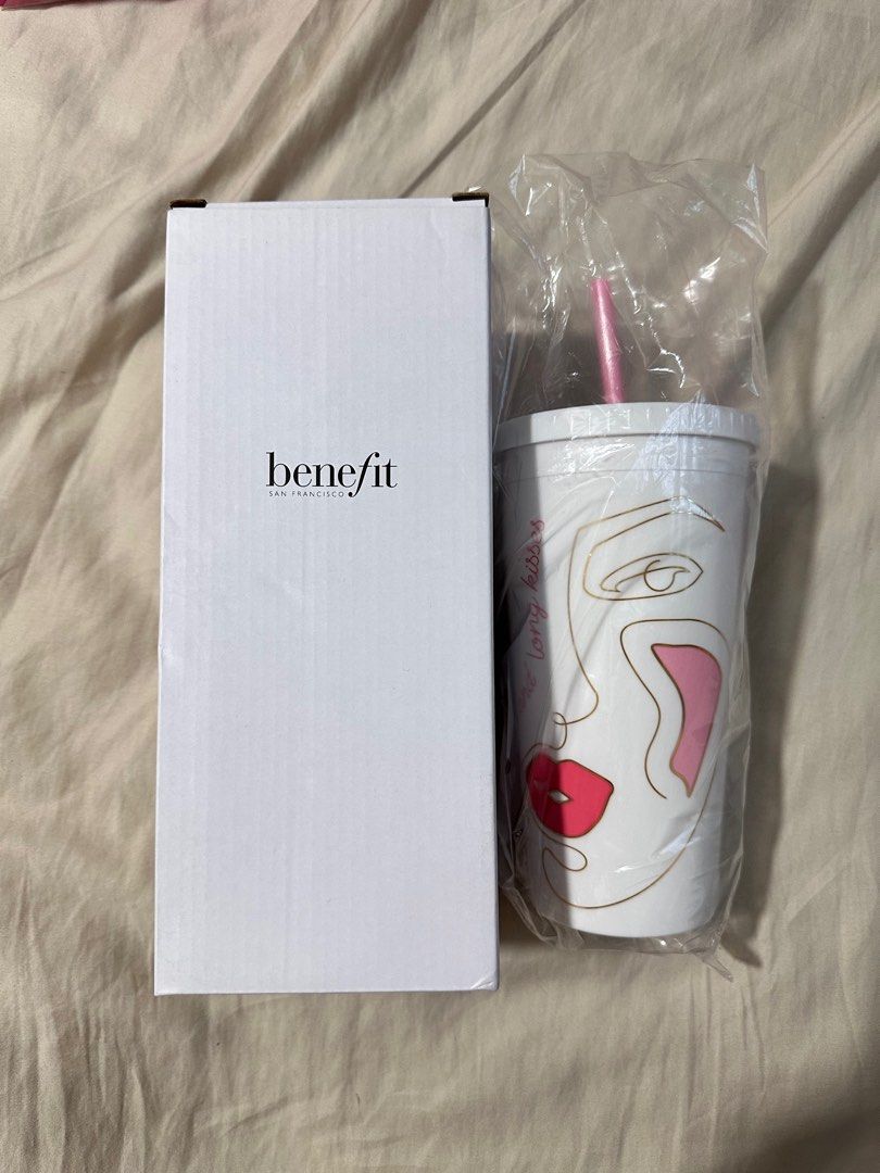 benefit cosmetics limited edition tumbler, Furniture & Home Living ...
