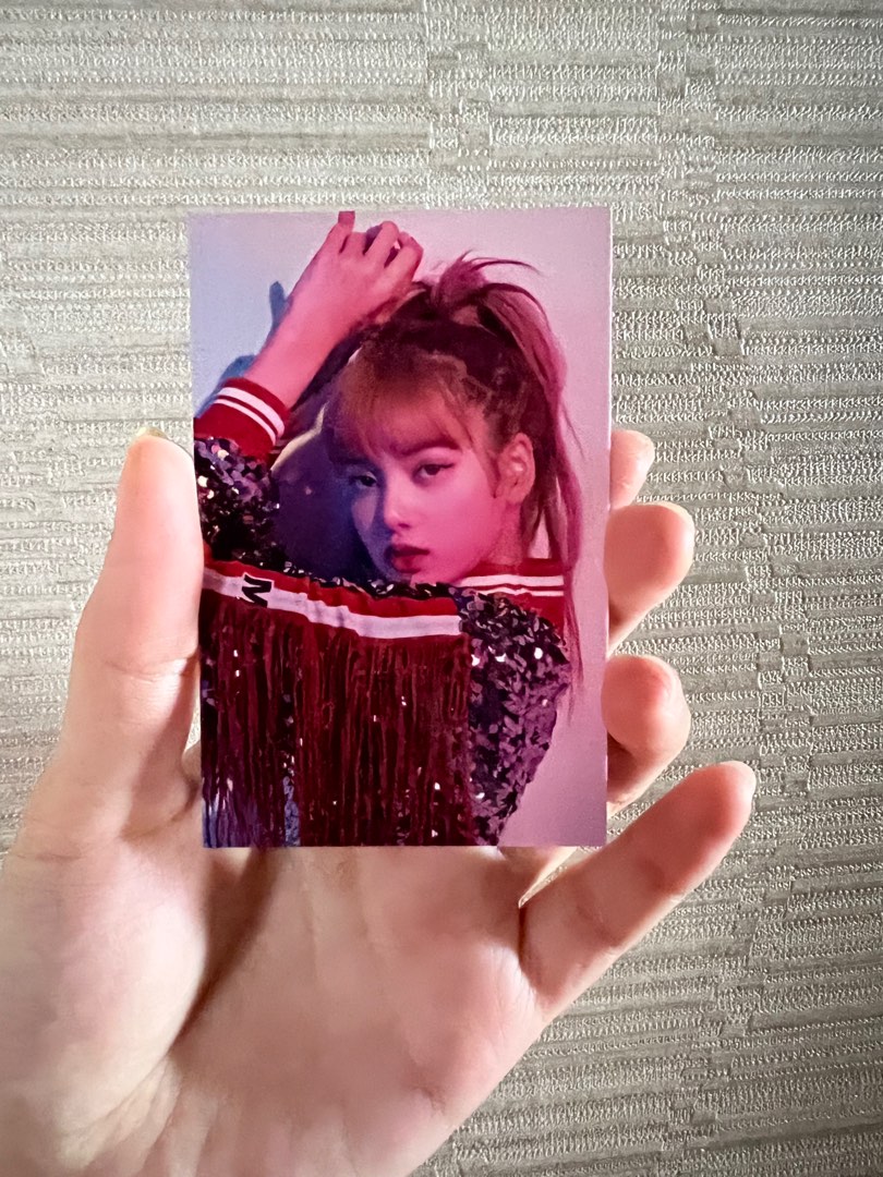 Blackpink Lisa Japan Photocard, Hobbies & Toys, Memorabilia ...