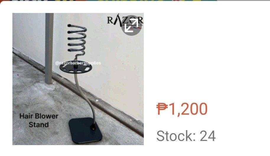 Blower Stand, Beauty & Personal Care, Hair on Carousell