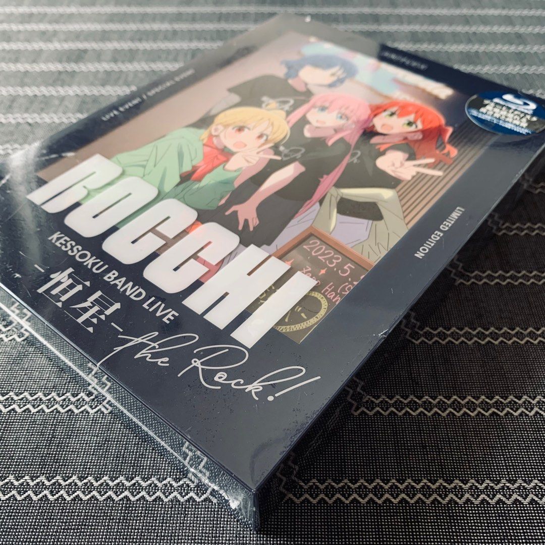 Bocchi The Rock! - Kessoku Band LIVE -Kosei- [Limited Edition] 3 Blu-ray, Hobbies & Toys, Music ...