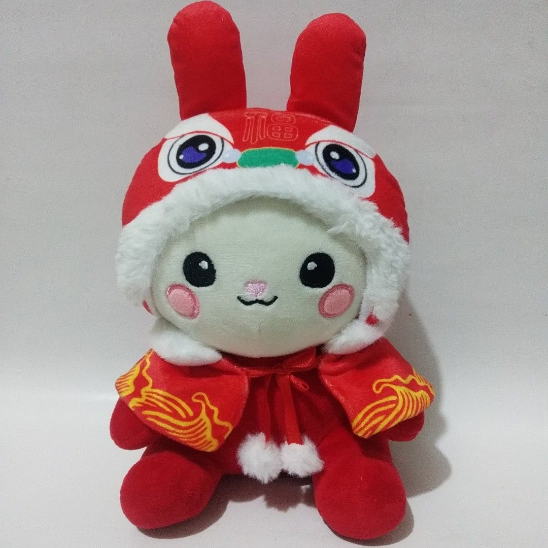Boneka Kelinci Chinese New Year, Toys & Collectibles, Mainan di Carousell