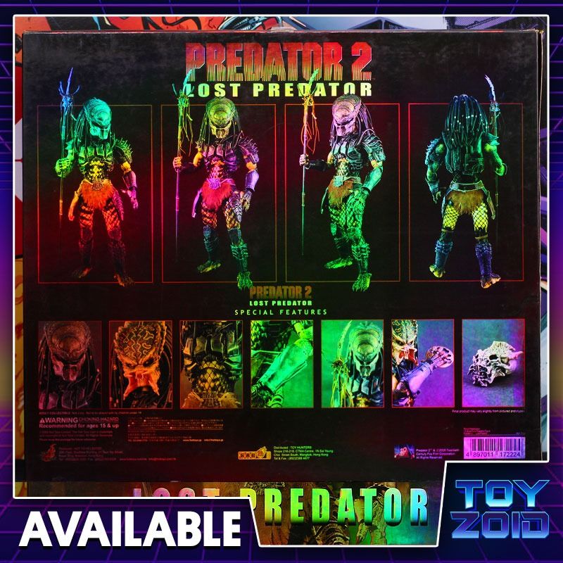 BOX ONLY Hot Toys Predator 2 Lost Predator MMS 76, Hobbies & Toys, Toys ...