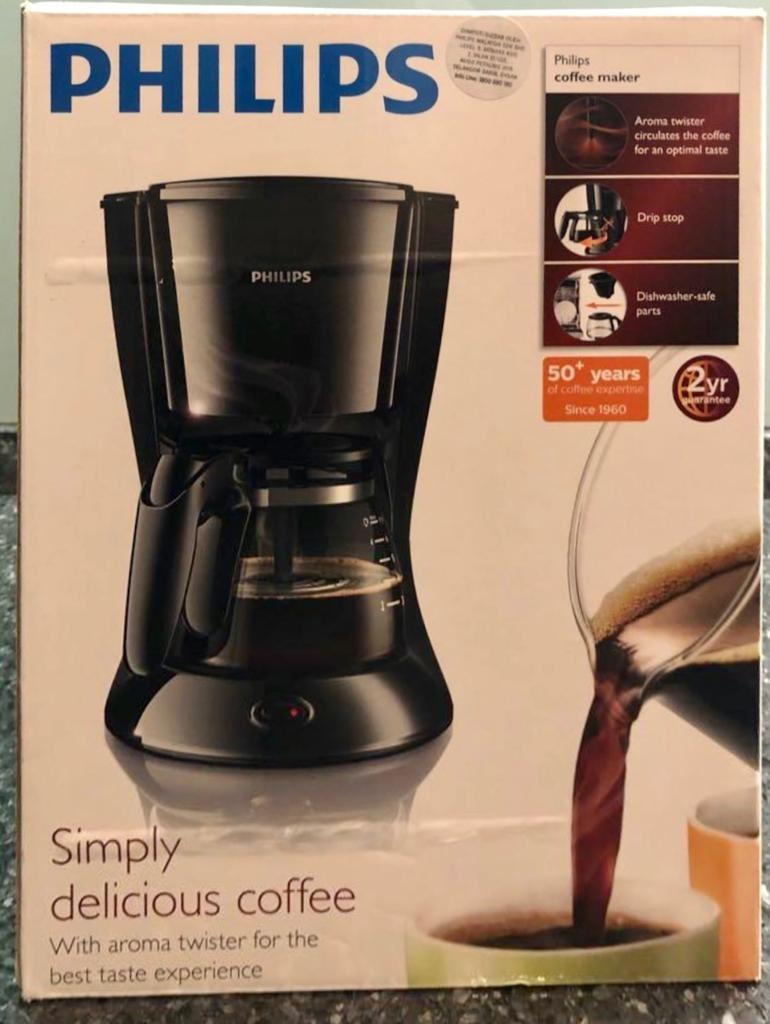 Brand New Philips Home Coffee Brewing Machine, TV & Home Appliances ...