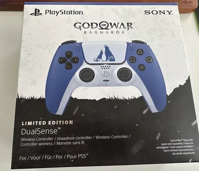 Brand New PS5 / PC DualSense Wireless Controller - God of War Ragnarok ...