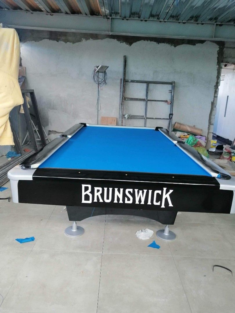 BRUNSWICK GRANITE SLATE STANDARD BILLIARD TABLE, Sports Equipment ...