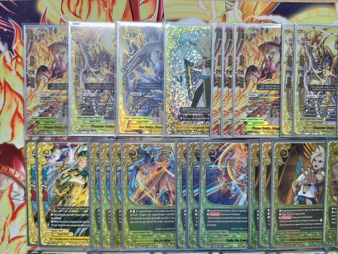 Buddyfight fb legend dragon triple horus deck, Hobbies & Toys, Toys ...