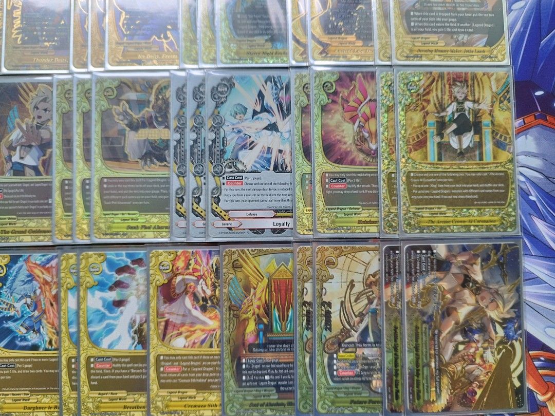 Buddyfight fb legend dragon triple horus deck, Hobbies & Toys, Toys ...