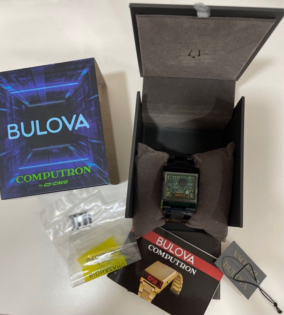 Bulova Computron D-cave limited edition, Luxury, Watches on Carousell