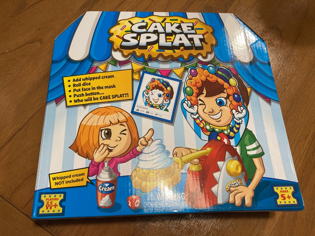 Cake splat, Hobbies & Toys, Toys & Games on Carousell