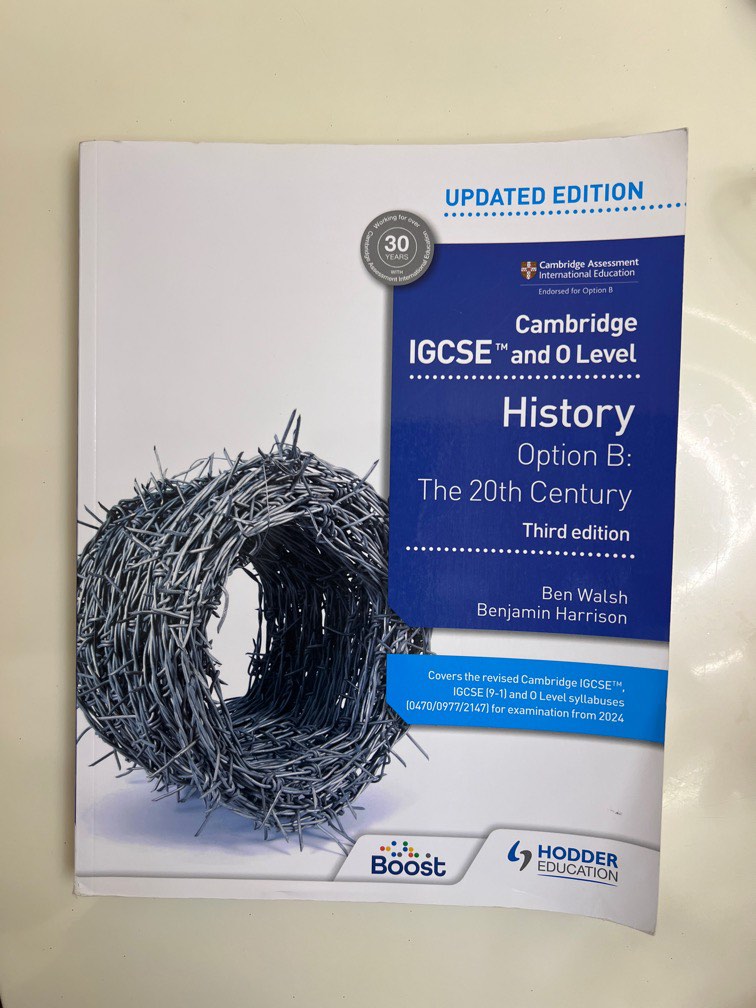 Cambridge IGCSE and O Level History 3rd Edition: Option B: The 20th Century, Hobbies & Toys ...