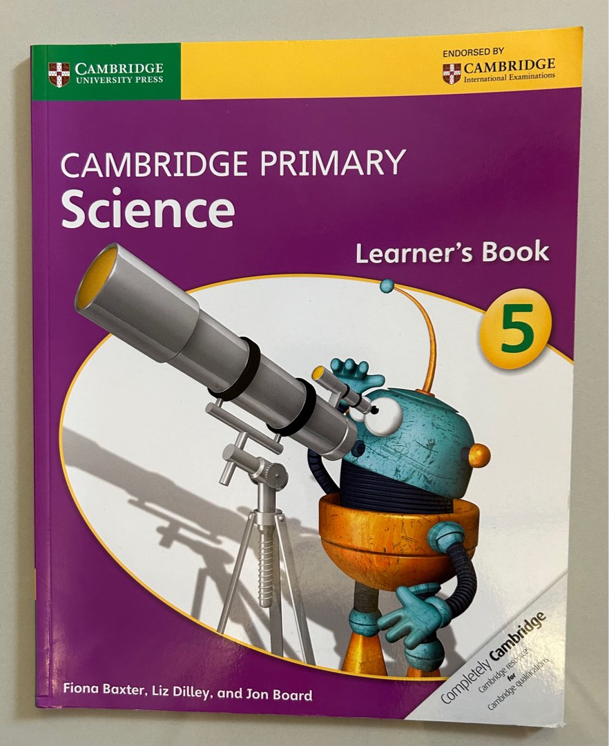 Cambridge Primary Science Learner’s Book 5 ( ISBN 9781107663046 ...
