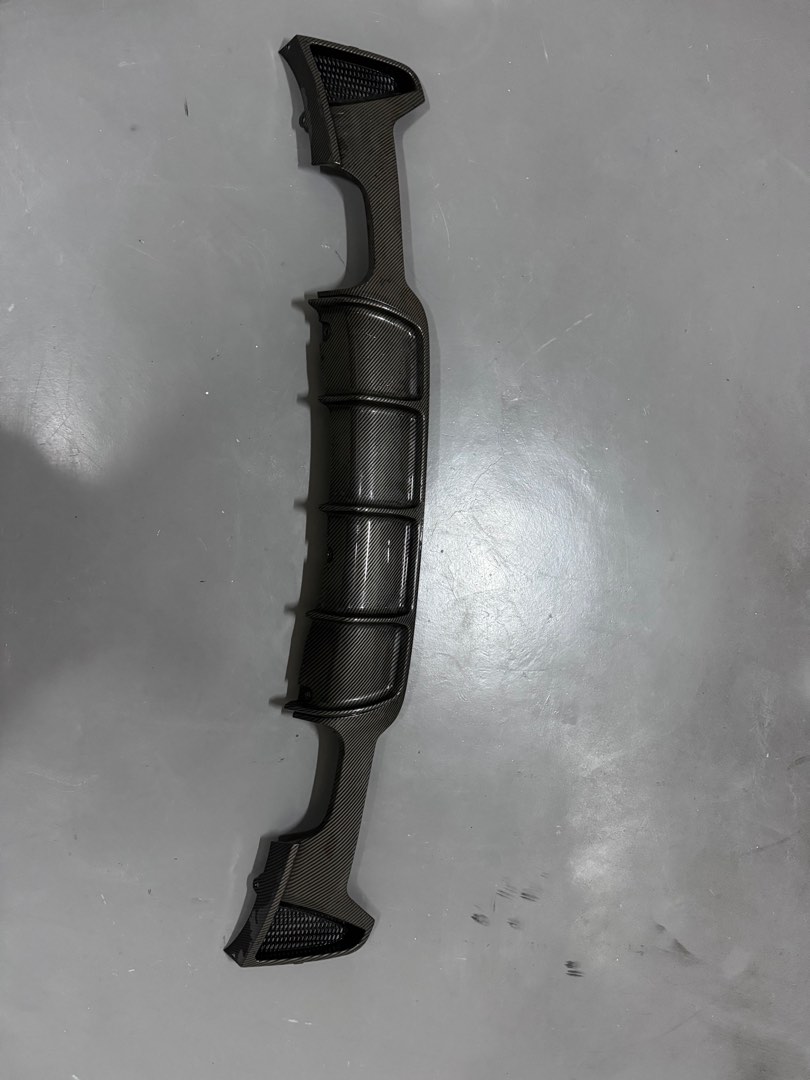 Cf diffuser for 4 series m sport bumper quads, Car Accessories ...