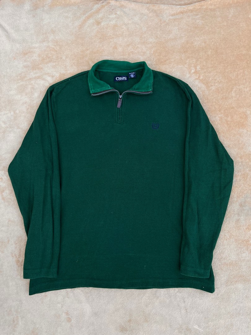 Chaps Qzip, Men's Fashion, Tops & Sets, Hoodies on Carousell