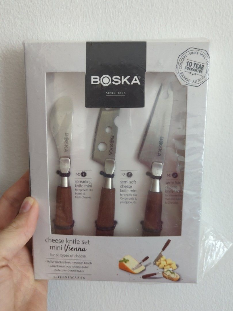 Cheese knives gift set Boska, Furniture & Home Living, Kitchenware ...