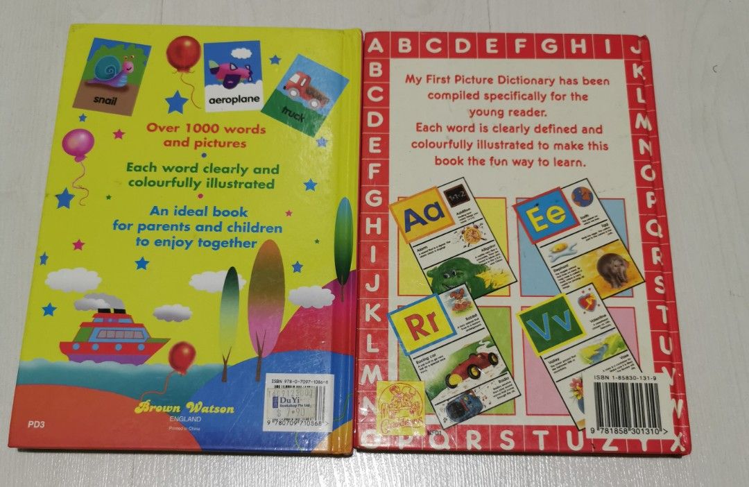 Children Word/Picture Book, Hobbies & Toys, Books & Magazines, Children ...