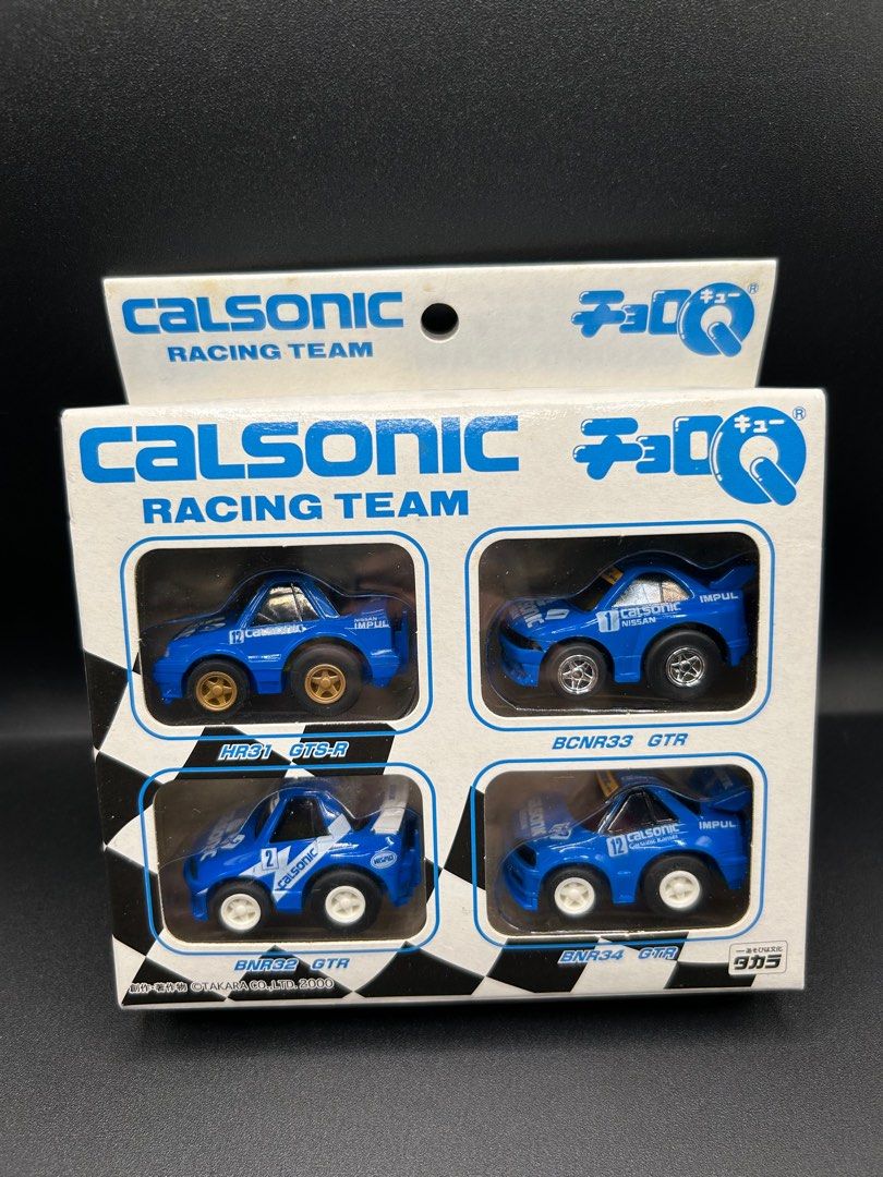 Choro Q Calsonic GTR Race Team Boxset, Hobbies & Toys, Toys & Games on ...