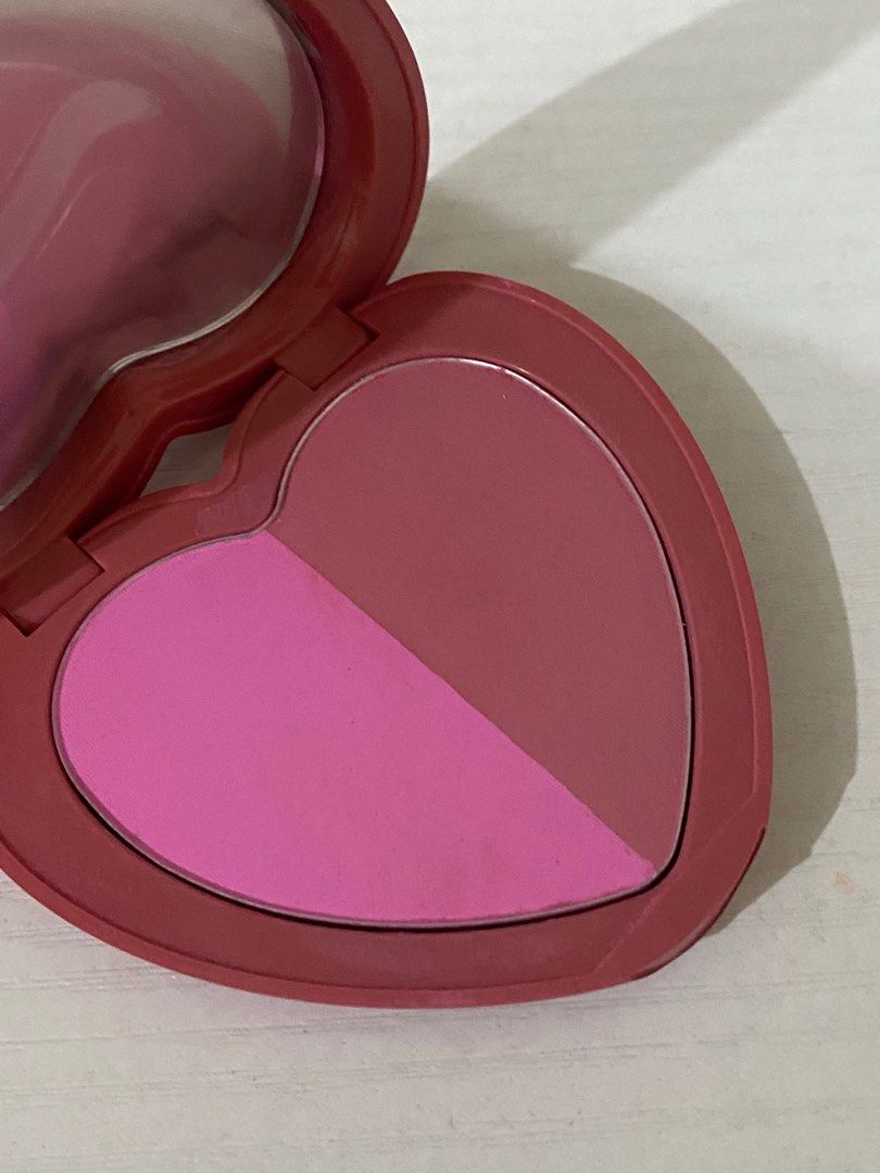 Chuchu beauty heart blush duo in miss dolly, Beauty & Personal Care ...