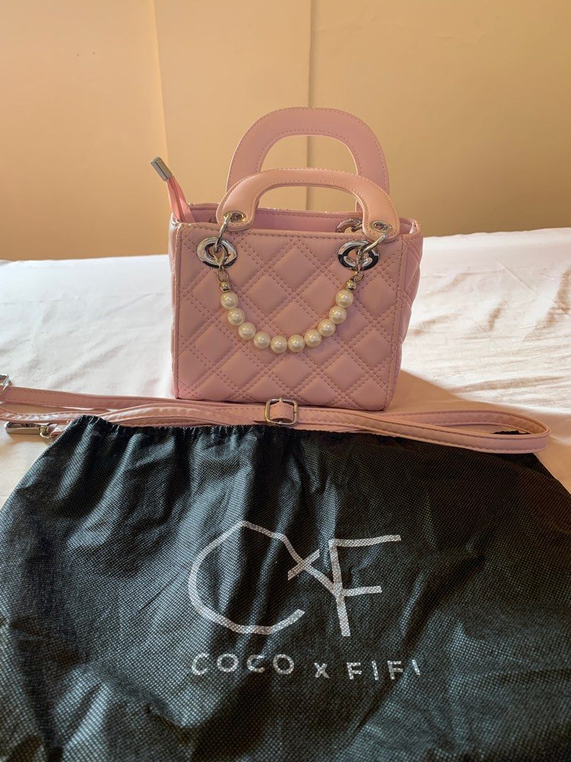Coco x Fifi Daphne bag in pink, Women's Fashion, Bags & Wallets, Cross ...