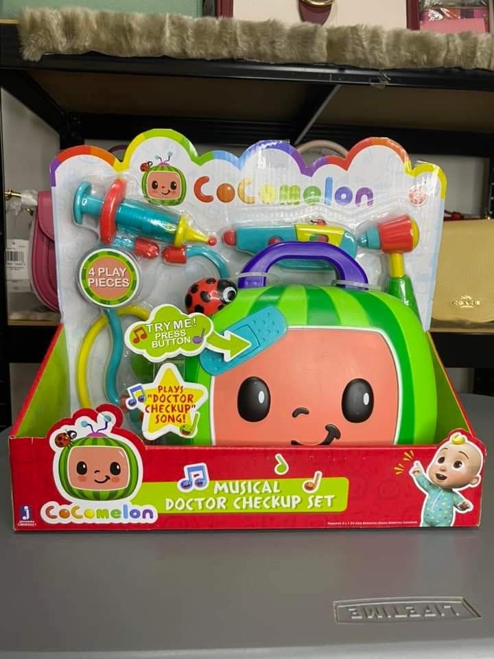 Cocomelon - Musical Doctor Check-up Set, Hobbies & Toys, Toys & Games ...