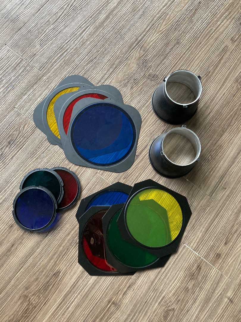 Colour Gel & Reflector Bowl, Photography, Photography Accessories ...
