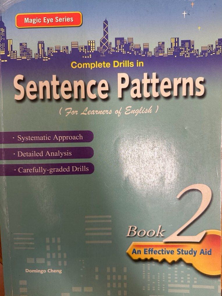 Complete drills in sentence patterns book 2, 興趣及遊戲, 書本 & 文具, 教科書 ...
