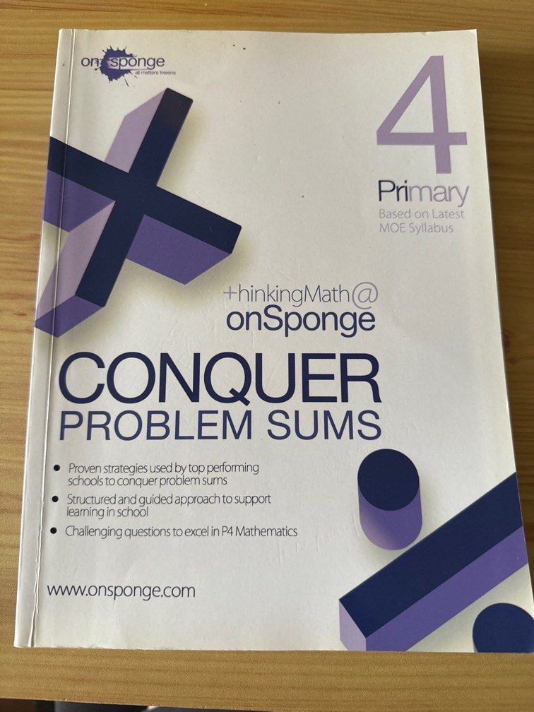 Conquer Problem sums P4, Hobbies & Toys, Books & Magazines, Assessment ...