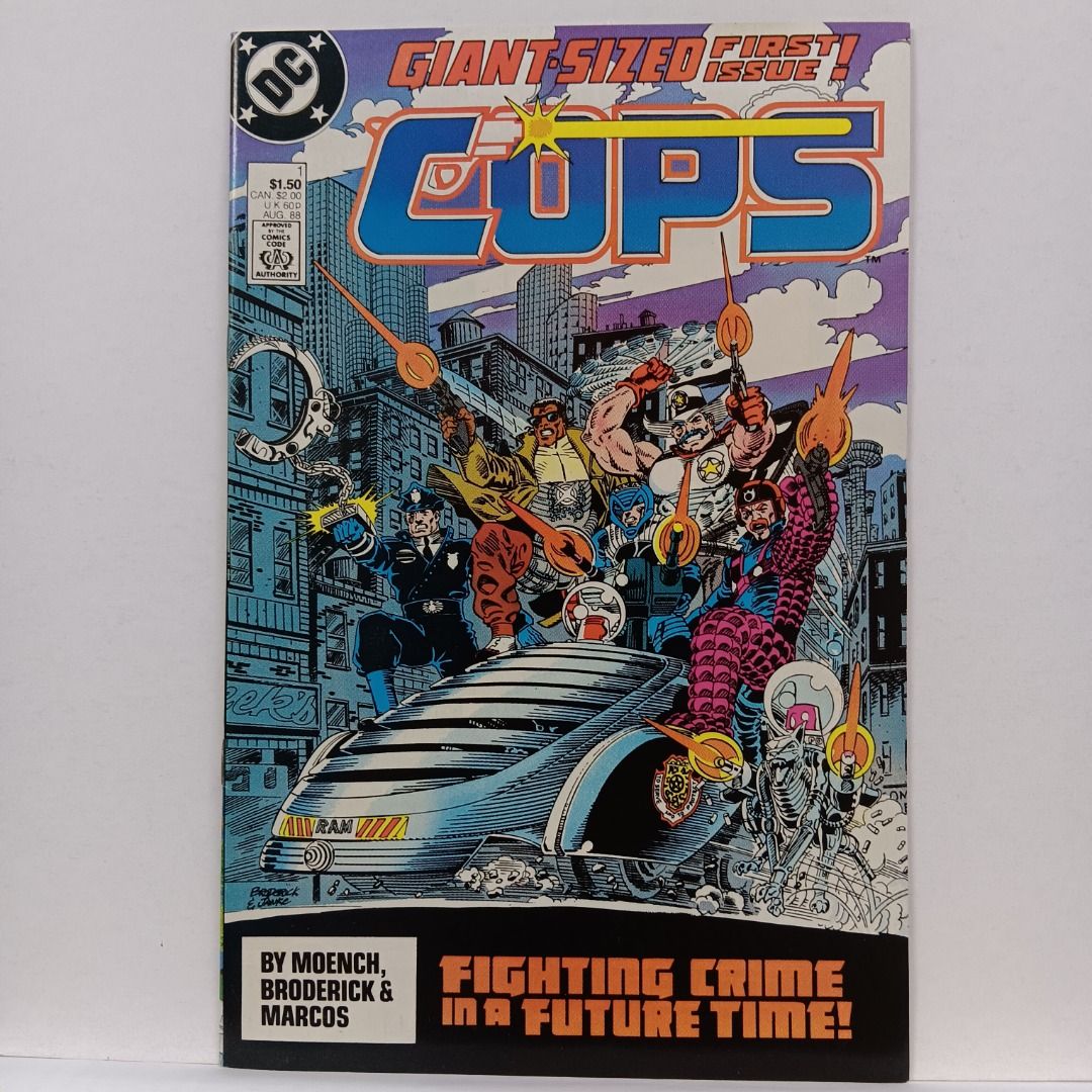 Cops #1. VF. First issue!, Hobbies & Toys, Books & Magazines, Comics ...