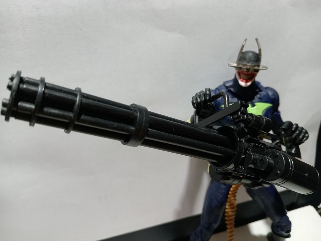 (Custom Limited stock) The laughing bat Batman gunner action figure toy ...