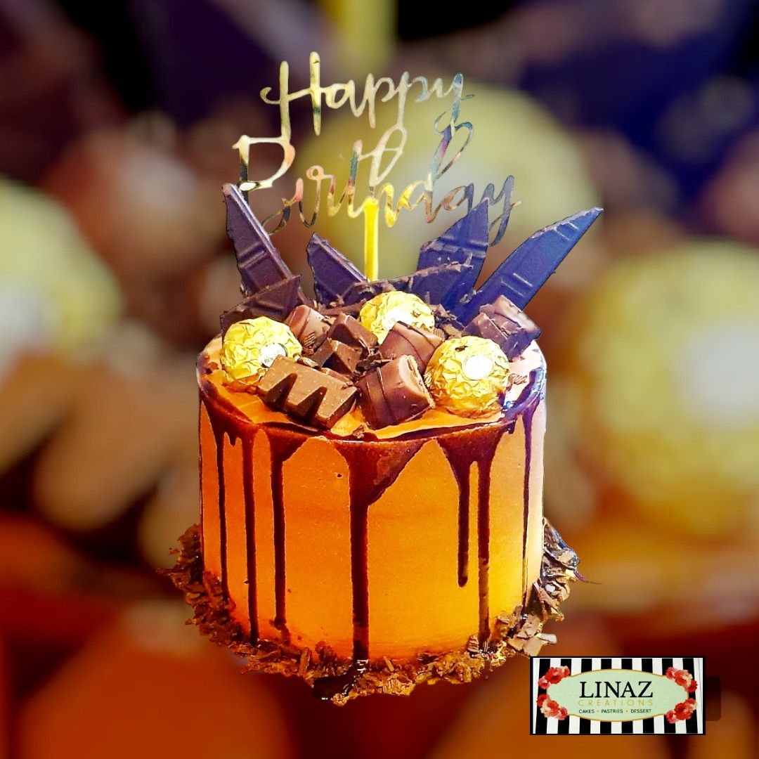Customised Chocolate Lover Cake, Food & Drinks, Homemade Bakes on Carousell