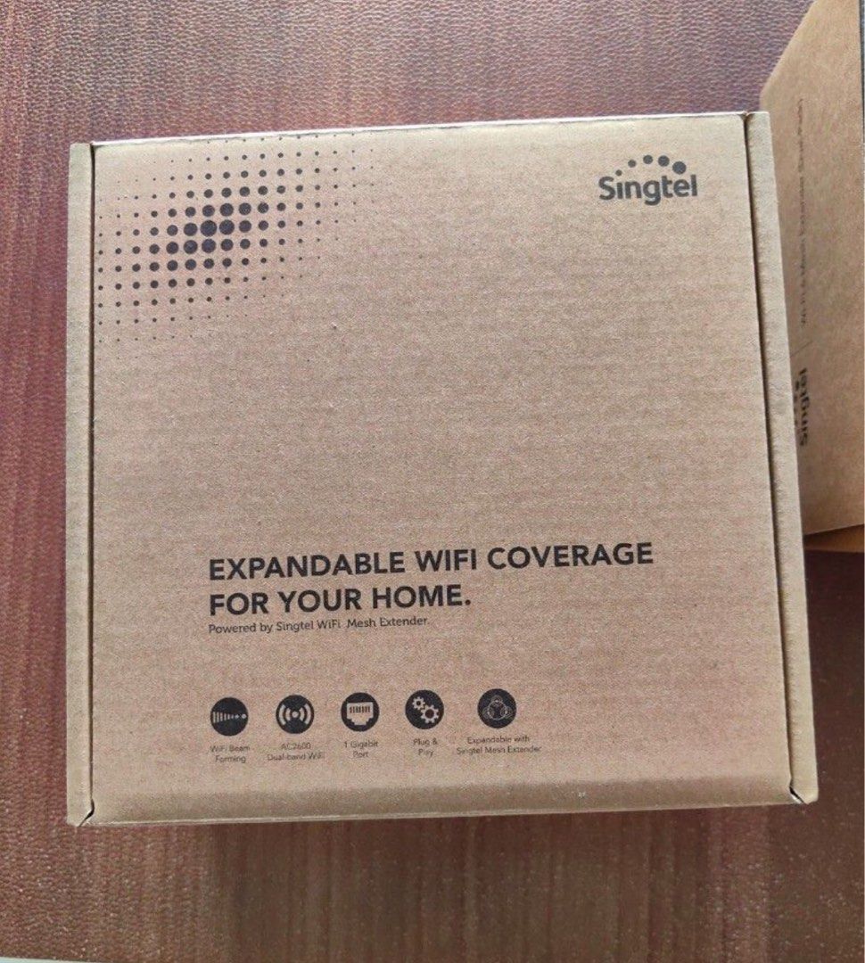 [DEAL] Singtel Mesh Extender Wi-Fi Router home 4 room 5 room Executive ...