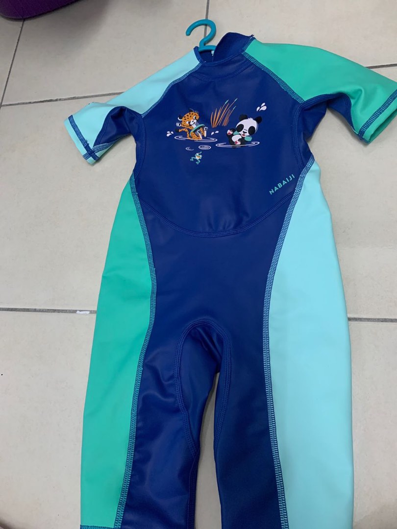 Decathlon Swimsuit, Babies & Kids, Babies & Kids Fashion on Carousell