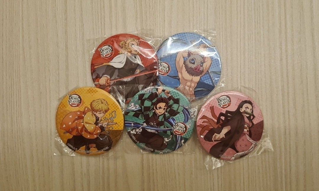 Demon Slayer Mugen Train Pins, Hobbies & Toys, Memorabilia ...