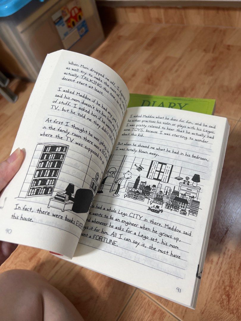 Diary of a wimpy kid, Hobbies & Toys, Books & Magazines, Children's ...