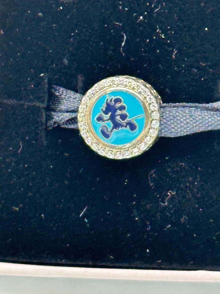 Disney Parks Pandora RunDisney Running Minnie Button Charm Every Mile ...