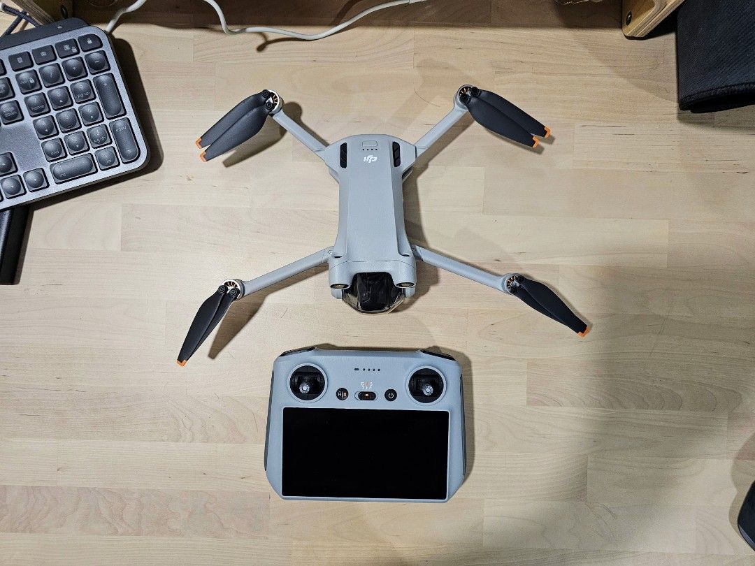 DJI Mini 3 Pro + RC, Photography, Drones on Carousell