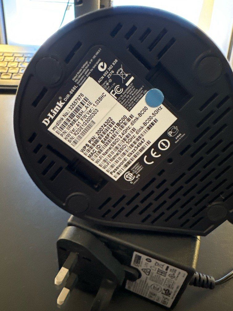 D-Link DIR 868L internet router access point, Computers & Tech, Office ...