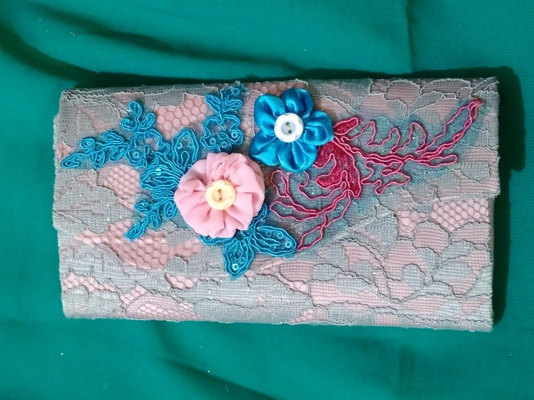 Dompet pesta kondangan mewah cantik, Desain & Kerajinan Tangan, Barang & Aksesoris Kerajinan di ...