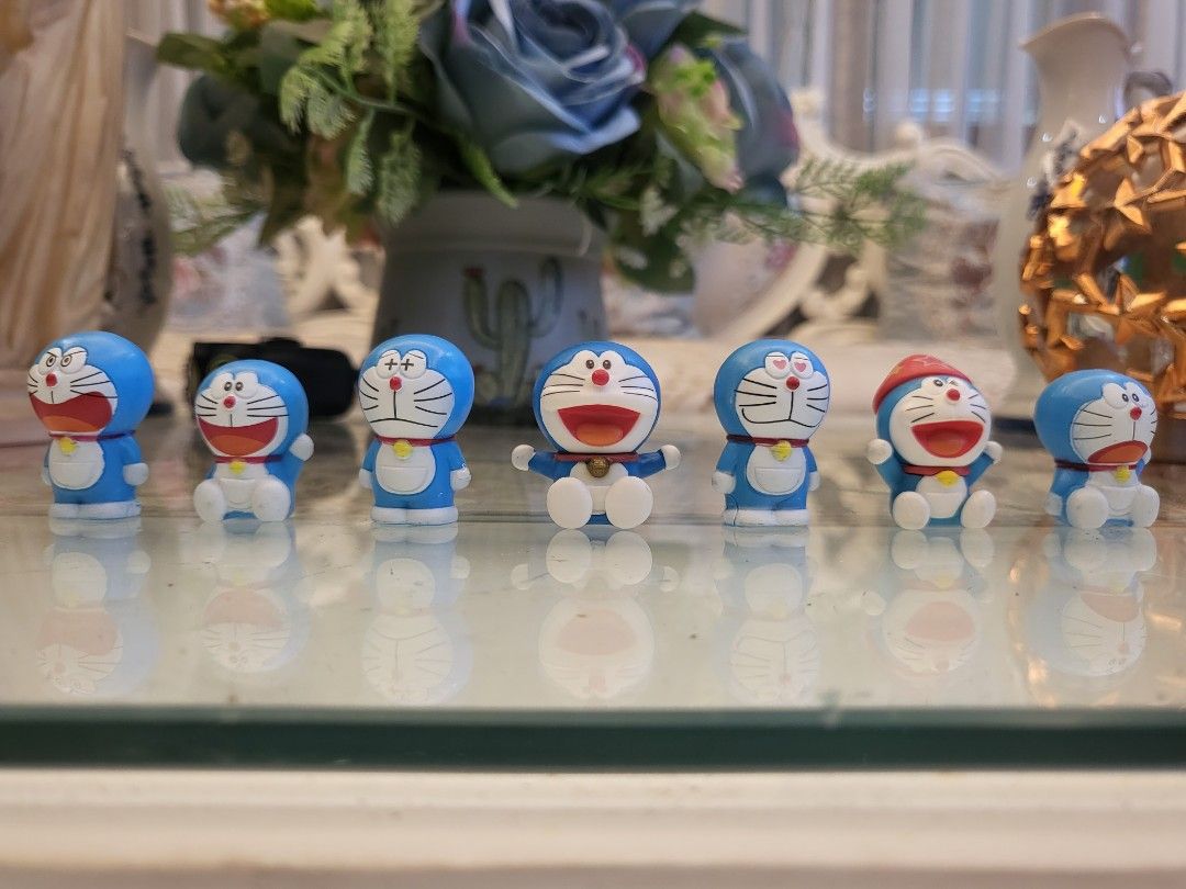 Doraemon 7 Pcs. Mini.Display Set, Hobbies & Toys, Toys & Games on Carousell