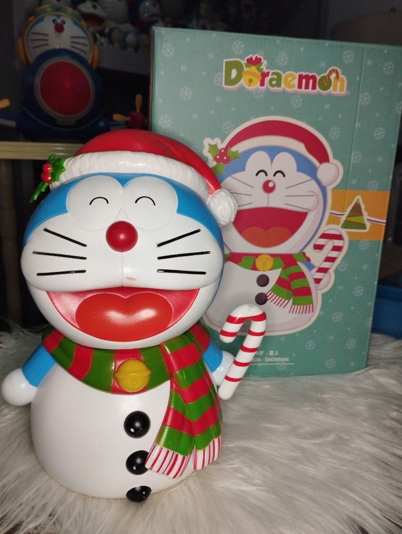 Doraemon Santa Claus, Hobbies & Toys, Toys & Games on Carousell
