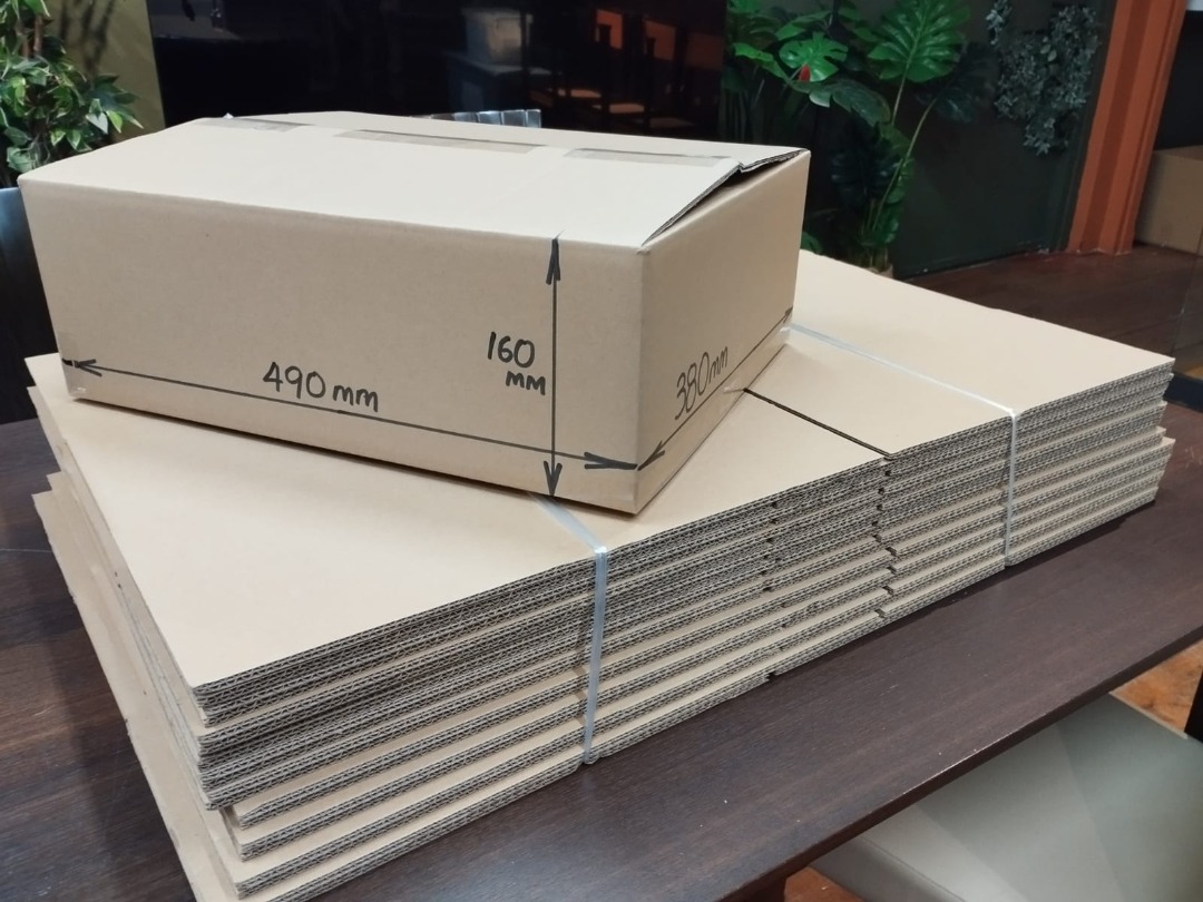 Double-wall carton boxes - 2 sizes (10 boxes per bundle), Furniture ...