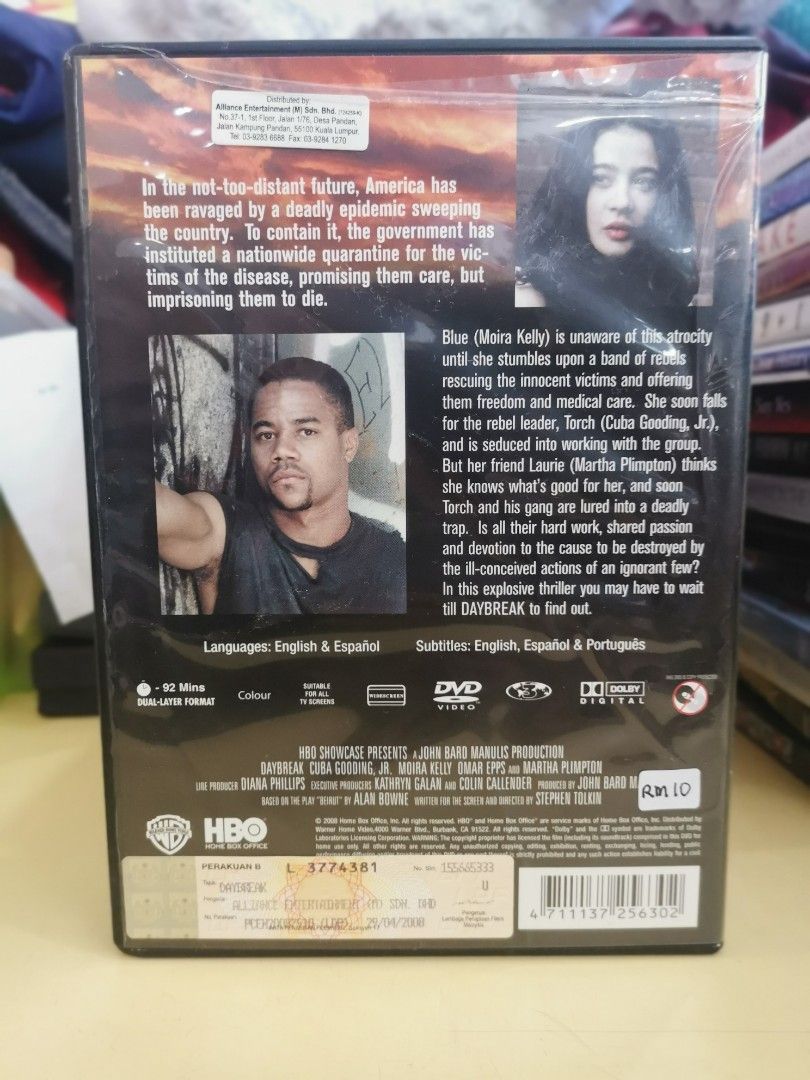 (DVD) DAYBREAK, Hobbies & Toys, Music & Media, CDs & DVDs on Carousell